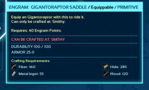 Gigantoraptor – Taming, Feeding, Breeding and what to level